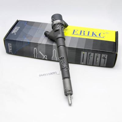 China ERIKC Original Diesel Fuel Injector 0445110091 0445 110 091 for Bosch Common Rail Systems for sale