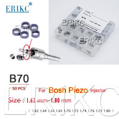 China ERIKC Diesel Engine Injector Adjust Shims B70 Size 1.62-1.80 mm For BOS piezo for sale