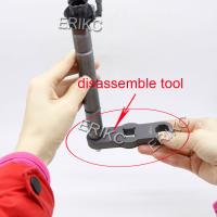 China ERIKC Diesel Fuel Injector Nozzle Cap Nut Removal Tool 8 and 6 Angle Steel for Piezo for sale