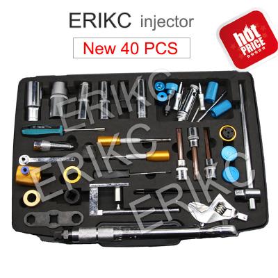 China ERIKC E1024001 Injector Dismounting Repair Tools 40PCS For Bosch Denso Delphi Common Rail Disassembly for sale