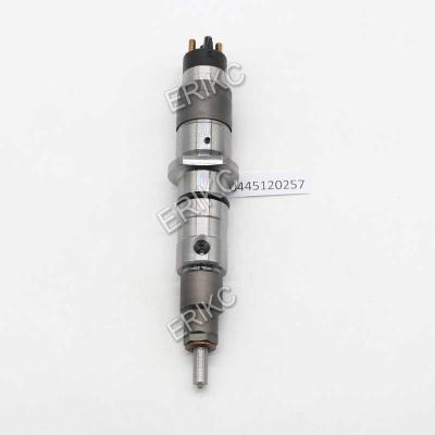 China ERIKC Fuel Rail Injector 0445120257 High Pressure Diesel Injector 490g for Bosch Common Rail for sale