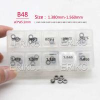 China ERIKC CRIN Injector Shims Gasket Kit B48 50 Pieces 1.38mm-1.56mm For Bosch Common Rail for sale
