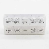 China ERIKC Diesel Injector Shim Kit 50pcs B16 Calibration Washers 1.08-1.17mm for sale
