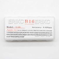 China ERIKC Diesel Injector Shim Kit 50pcs B16 Calibration Washers 1.08-1.17mm for sale