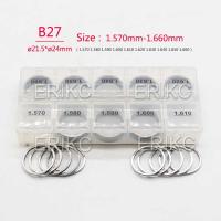 China ERIKC Diesel Common Rail B27 Calibration Shim for Denso Injector Adjusting 50 Pieces for sale