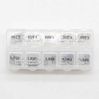 China ERIKC B23 Common Rail Lift Adjusting Injector Shims 50 Pieces Nozzle Shim for Denso for sale