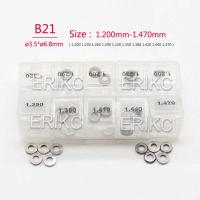 China ERIKC B21 Common Rail Injector Adjustment Shim Gasket Kit 1.20mm-1.77mm 600pcs for Denso for sale