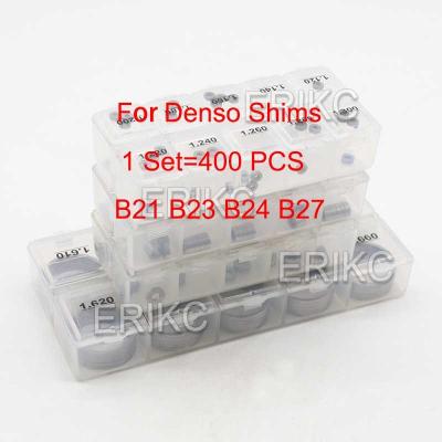 China ERIKC Denso Injector Repair Shim 400PCS B21 B23 B24 B27 Common Rail Nozzle Valve Adjusting Washer for sale