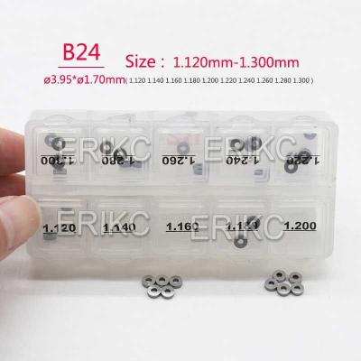China ERIKC Diesel Injector Shim B24 Common Rail Adjust Gasket Kit Spring Washer Shims 1.12-1.30mm for Denso for sale