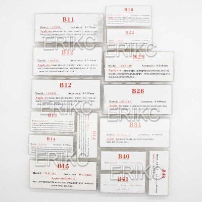 China ERIKC B11-B48 600Pcs Common Rail Injector Adjusting Shim Set for Bosch 110 120 Series for sale