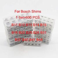 China ERIKC 600 Pieces Common Rail Injector Ring Shim Set B11 B12 B13 B14 B16 B25 B31 Standard Washer for BOS for sale