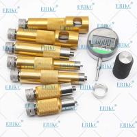 China ERIKC E1024007 Lift Measuring Instrument Common Rail Injector Nozzle Washer Space Testing Tools Sets For BOS Denso for sale