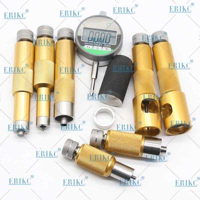 China ERIKC E1024007 Lift Measuring Instrument Common Rail Injector Nozzle Washer Space Testing Tools Sets For BOS Denso for sale