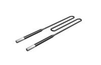 China W-Shape MoSi2 Heating Element 500mm 600mm 700mm | Molybdenum Disilicide 220V/380V High Temperature Resistance for sale