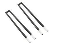 China U-Shaped Silicon Carbide Heating Rod 1600°C Max Temperature with Aluminum Metallized Cold Ends for Industrial Furnaces for sale