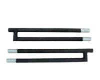 China G Type SiC Heating Elements with 2.6-2.8 g/cm³ Density and >300 kg Bend Strength for Industrial Furnaces for sale