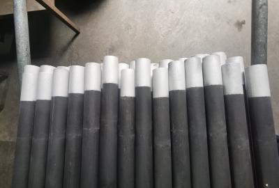 China ED Type Silicon Carbide Rod Heating Elements 1400C with 8-54mm Diameter and 0.3-8.6 Ohm Resistance Range for sale