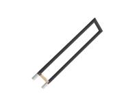 China SiC U-Shaped Heating Element 1500W 1600C High Temp Silicon Carbide Rod for sale