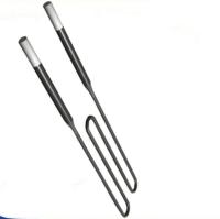 China W-Type Silicon Molybdenum Heating Element 100-1000mm Length, 1800°C Max Temperature, 220V/380V Industrial Grade for sale