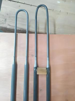 China 300W MoSi2 U Type Heating Element 6mm Diameter 220V Molybdenum Disilicide for sale