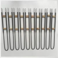 China U-Type Molybdenum Disilicide Heating Element 1800°C Max Temperature with 18-20 W/mK Thermal Conductivity for sale