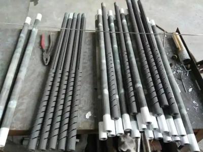 China SG Type Silicon Carbide Heating Element - 1450°C Operating Temperature, 2000 Hour Service Life for sale
