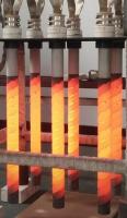 China SG Type Silicon Carbide Heating Element 1600°C Max Temperature 220V 300mm Length for Industrial Applications for sale