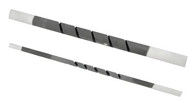 China SG Type SiC Heating Element 1600°C 220V Single Thread Silicon Carbide Rod for sale