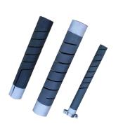 China SGR Type Double Threaded SiC Heating Elements 1600°C 220V 380V for Industrial Furnaces for sale