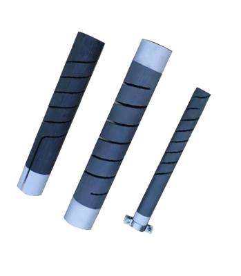 China SGR Type Double Threaded SiC Heating Elements 1600°C 220V 380V for Industrial Furnaces for sale