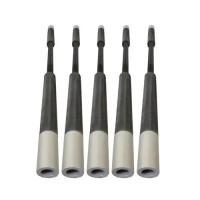 China Grade 1600 Silicon Carbide Heating Elements 4000mm Length 54mm Diameter DB Type Industrial Furnace Rods for sale