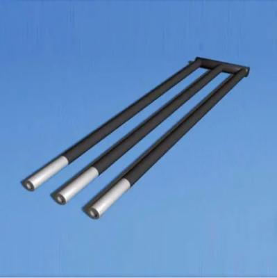 China W Type SiC Heating Element 2000mm 1600C Silicon Carbide Rod 10kW-20kW for sale