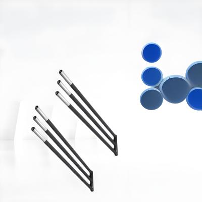 China 380V SiC Element 1400C Moly Disilicide Heating Elements W Shaped for sale