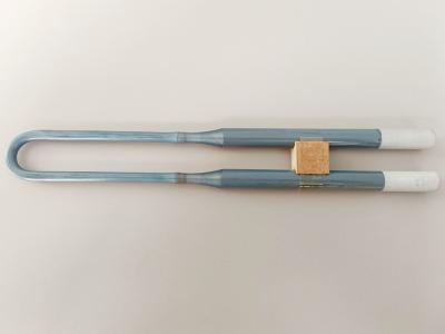 China U Type MoSi2 Heating Elements 1800C Horizontal or Vertical Mounting for sale
