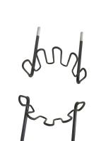 China 300W-3000W MoSi2 Heating Element 1800C Moly Disilicide Spiral Shape for sale