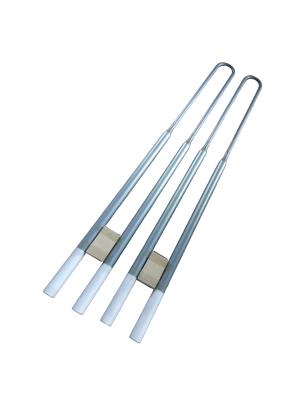 China U-Type MoSi2 Heating Element 1800C Electric Furnace Silicon Molybdenum Rod for sale