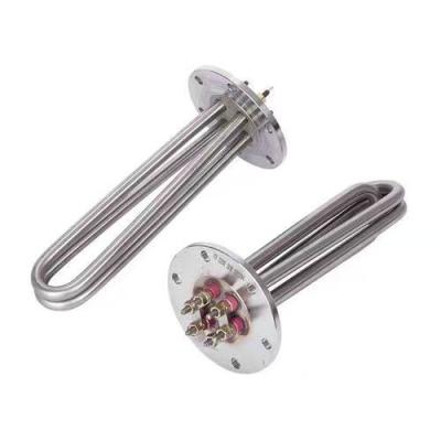 China U-Shaped Flange Electric Heating Tube - Industrial Grade with PID Temperature Control & Safety Protection Systems for sale