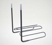 China 1700°C High-Temperature Resistant Right-Angle U-Type MoSi2 Heating Element (For Compact Furnace Chambers) for sale