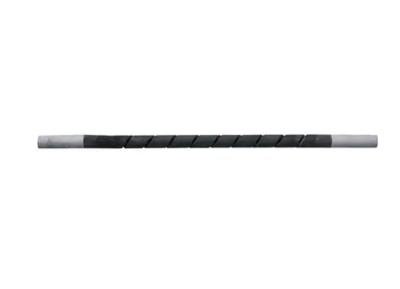 China Single-Thread SiC Heating Element –12mm Diameter, 280mm Hot Zone, 120mm Cold End for sale