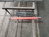 China Single-Thread SiC Heating Element –12mm Diameter, 280mm Hot Zone, 120mm Cold End for sale