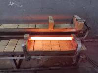 China Single-Thread SiC Heating Element –12mm Diameter, 280mm Hot Zone, 120mm Cold End for sale