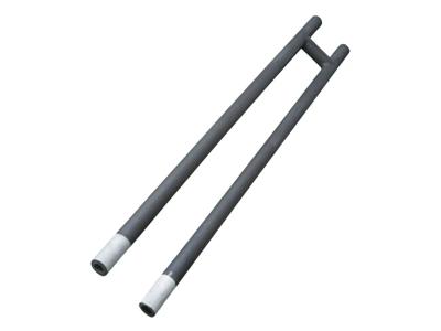 China H-Type Silicon Carbide High-Temperature Heating Element 1600C Dual Rod for sale