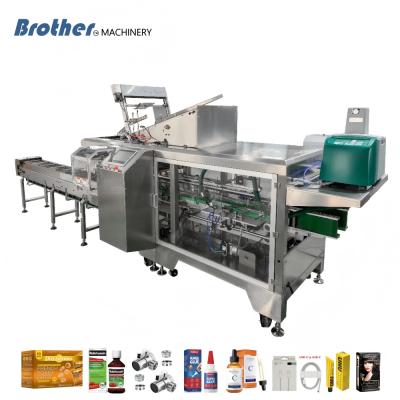 China 35-70 Bags/Min Cartoning Machine BMZH-300A Fully Automatic Vertical Cartoner for sale