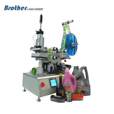 China PLC Semi automatic Flat Labeling Machine At Flat Surfaces And Corners BML615 for sale