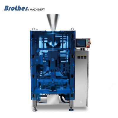 China 2 Servo Motors Vertical Form Fill Seal Packaging Machine For Puffed Foods Nuts Sunflower Seeds for sale