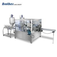 China Liquid And Paste Rotary Packaging Machine For Stand Up Pouch With Spout for sale