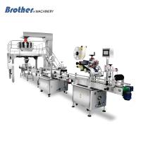 China Customized Granular Weighing Premade Bag Filling And Sealing Machine For Cans Jars for sale