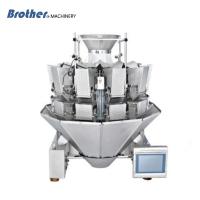 China Fully Automatic Multihead Weigher 10/14 Heads 120 Bags/Min 2kw for sale