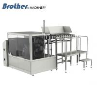 China Multifunctional Sanitary Zipper Napkin Bagging Machine For Flat Bags Stand Up Pouches for sale