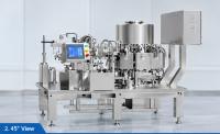 China Automatic Premade Pouch Vacuum Packing Machine with 10-Station Bag Feeding and 12-Station Vacuum System for sale